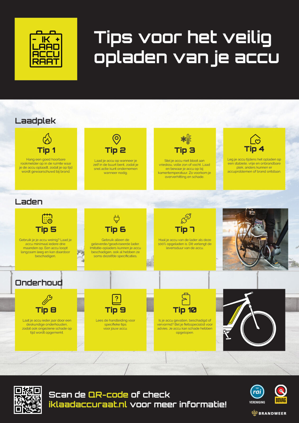 Campagne ‘Ik Laad Accuraat’ van start · Fietsersbond Den Bosch